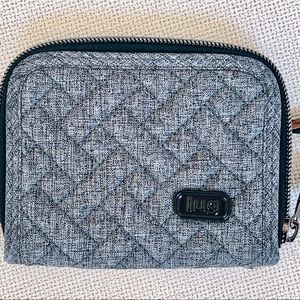 lug | Bags | Lug Handspring Mini Rfid Wallet Heather Grey Nwot | Poshmark